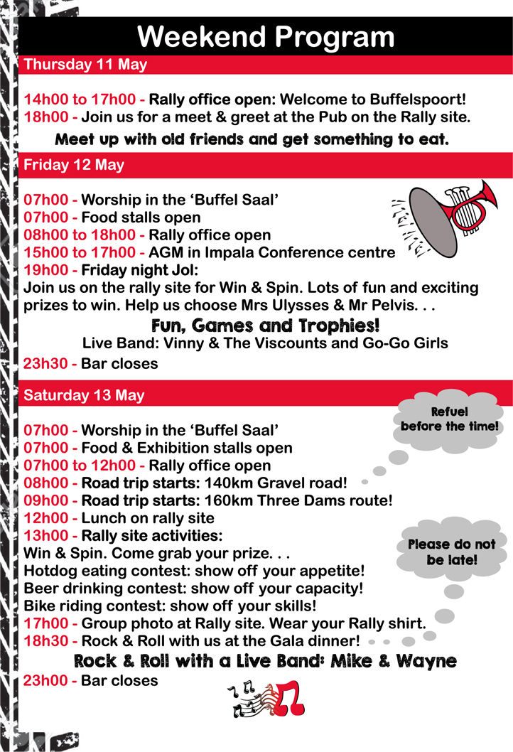 National Rallies - Ulysses South Africa